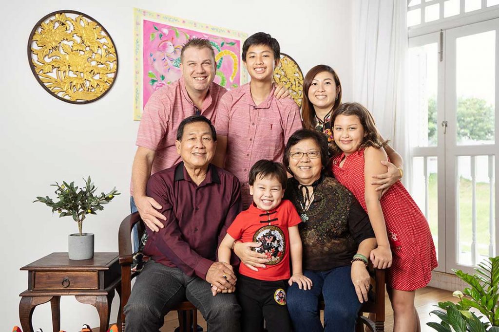 Family Portrait & Photoshoot in Singapore | Family Photography in Studio