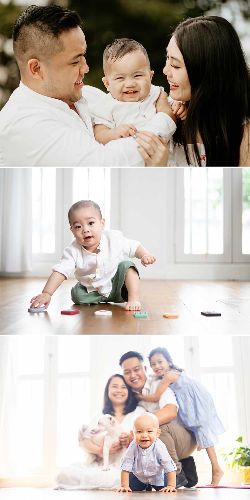 1 Year Old Baby & Family Photoshoot FAQ - Oh Dear Studio Photography
