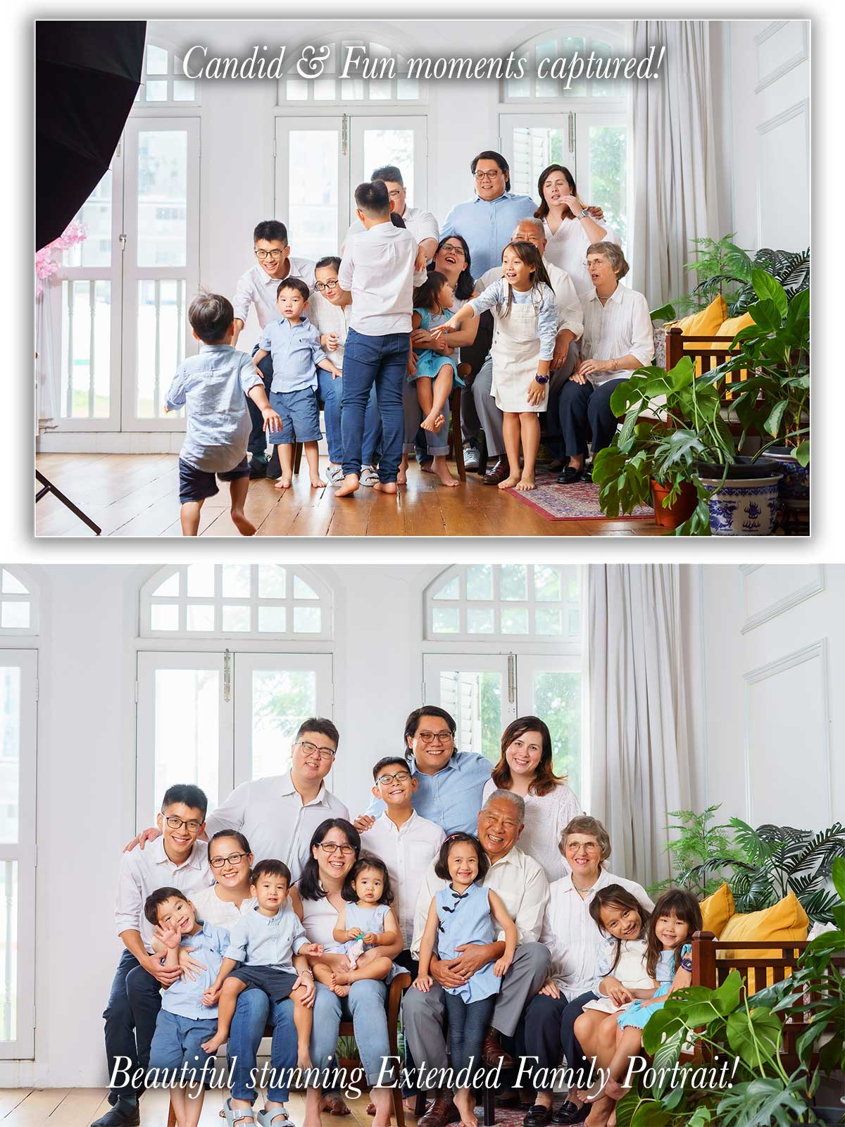 Best location for large family photoshoot - Oh Dear Studio Photography