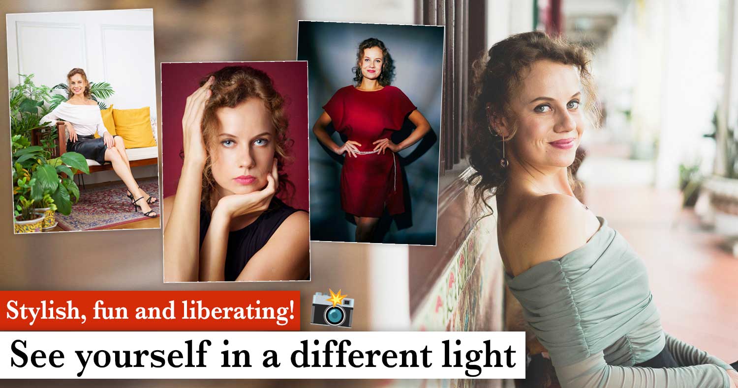 Glamour Solo Portrait Photoshoot Studio Experience - Oh Dear Studio ...