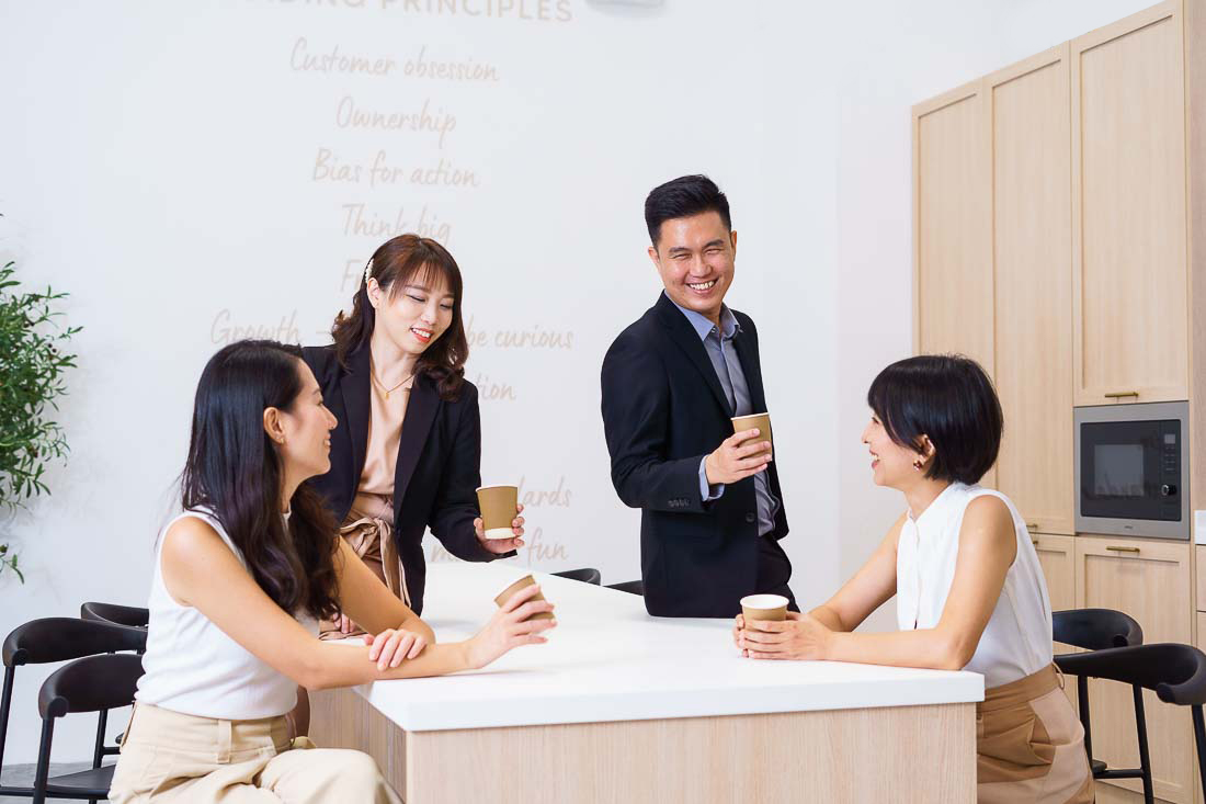 On-Site Professional Office Corporate Photography for team