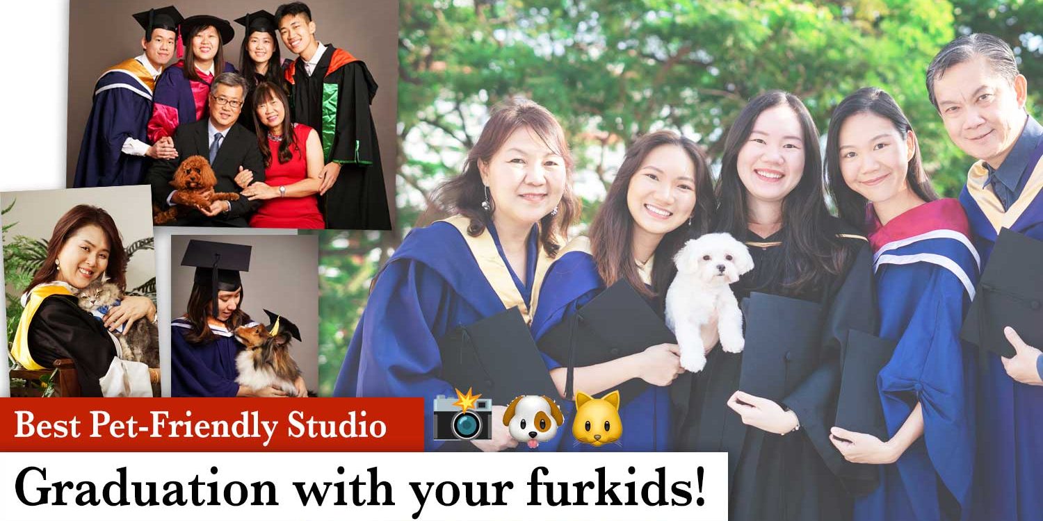 Graduation photos with pets. Best Pet Friendly Studio! - Oh Dear Studio ...