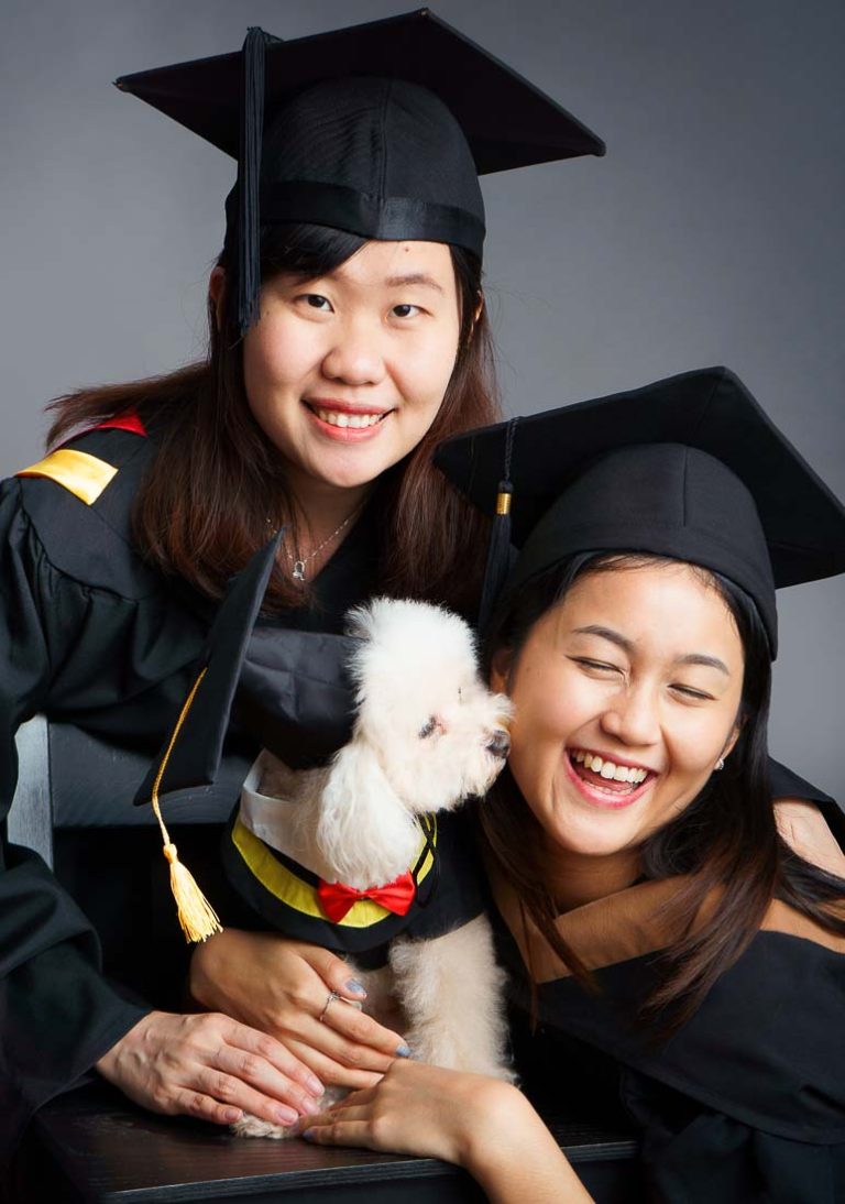 Graduation photos with pets. Best Pet Friendly Studio! - Oh Dear Studio ...